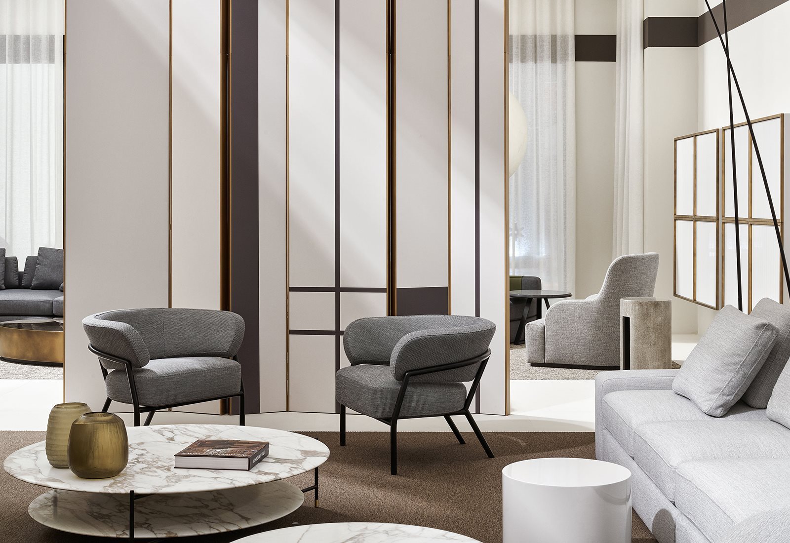 Arteficius | Adrian Round 130R Low Table, Meridiani