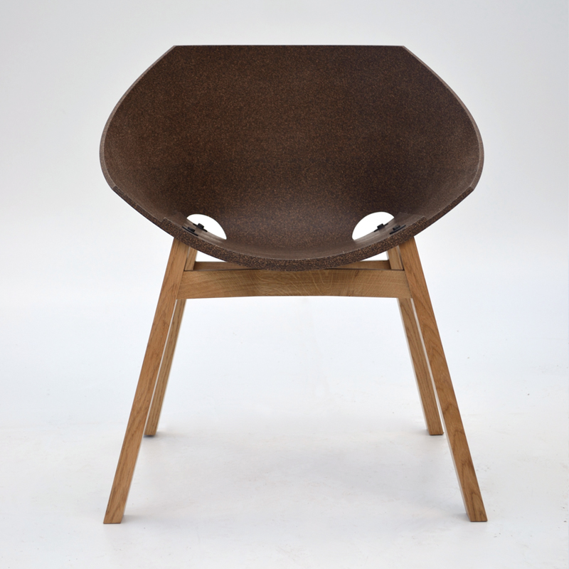 Arteficius | Corkigami Tanned Cork Chair, Carlos Ortega Design