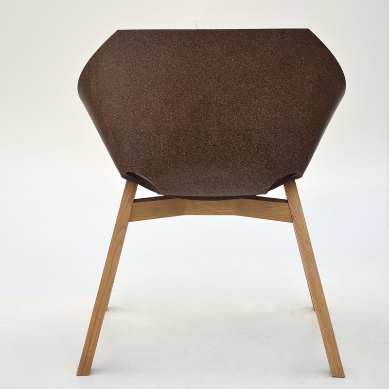 Arteficius | Corkigami Tanned Cork Chair, Carlos Ortega Design