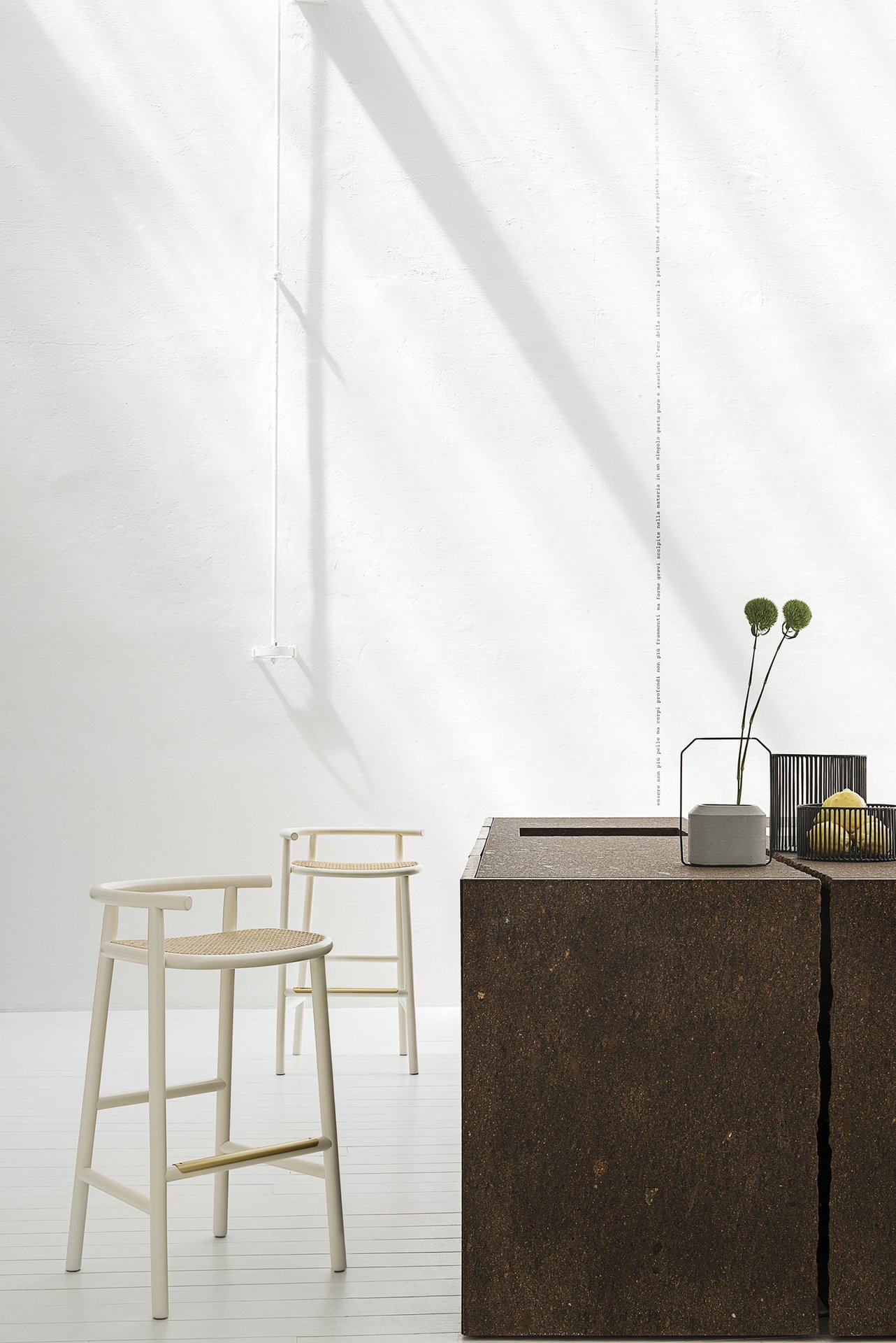 Arteficius l Single Curve Counter Stool, Gebrüder Thonet Vienna - GTV