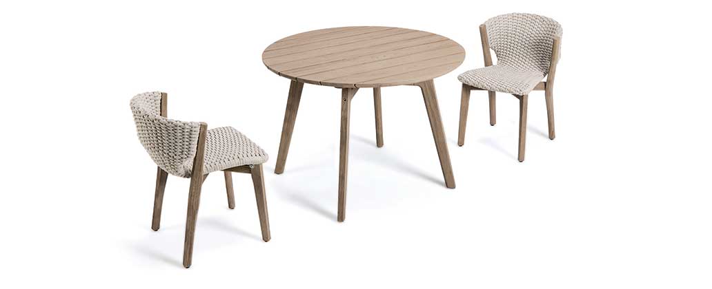 Arteficius | Knit Round Dining Table, Ethimo