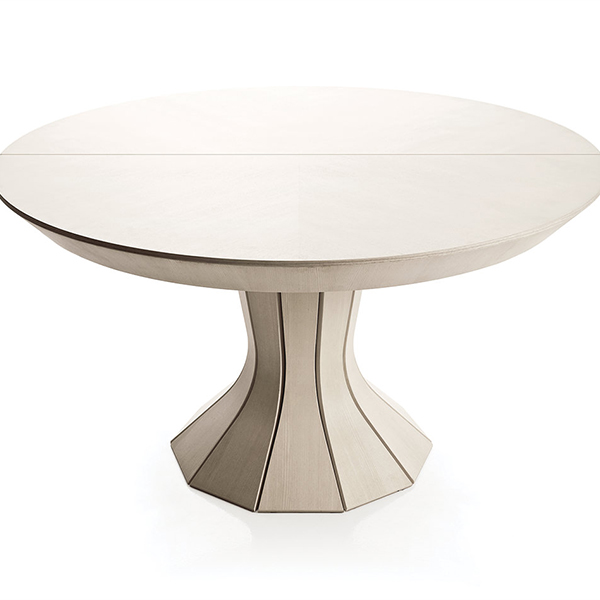 Arteficius | Opera Round Extendable Table, Bauline